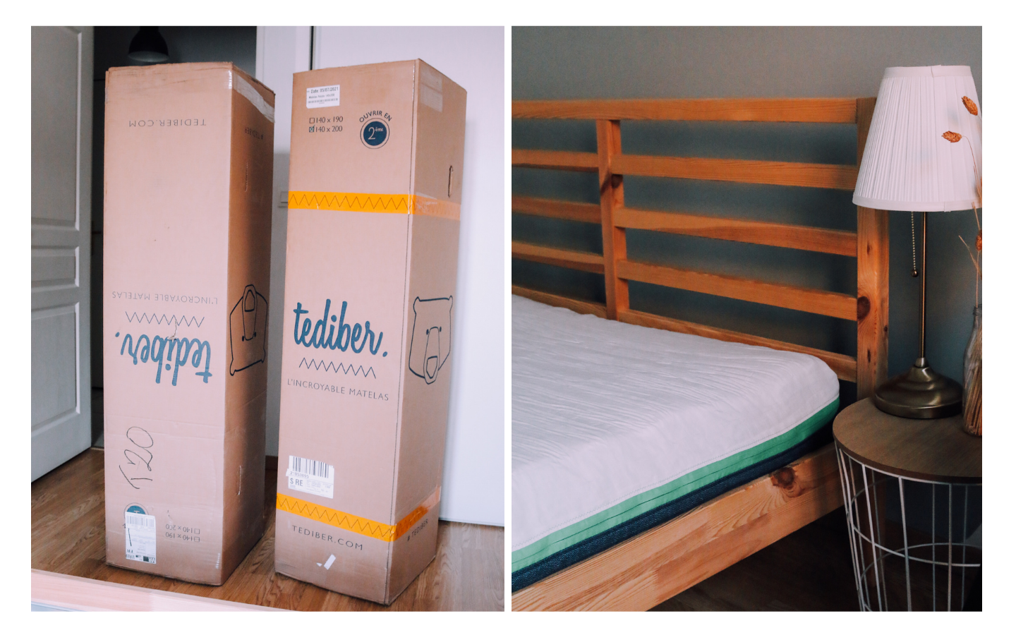 Je découvre le matelas Pelote de Tediber - Quiaimeastuces